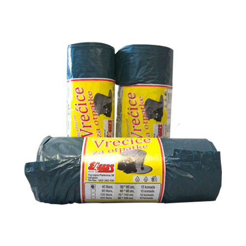 VREĆE ZA SMEĆE 10/1 120 L 70x110 | Eluss